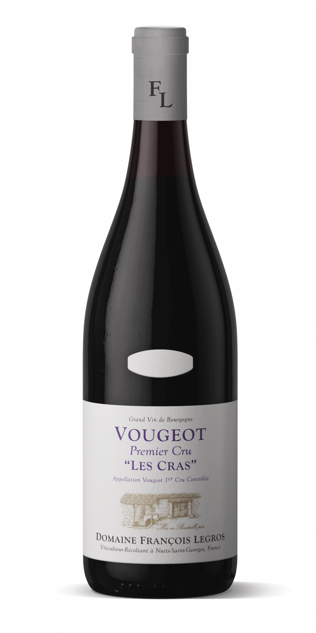 3 x Vougeot 1er Cru « Les Cras » – Domaine François Legros
